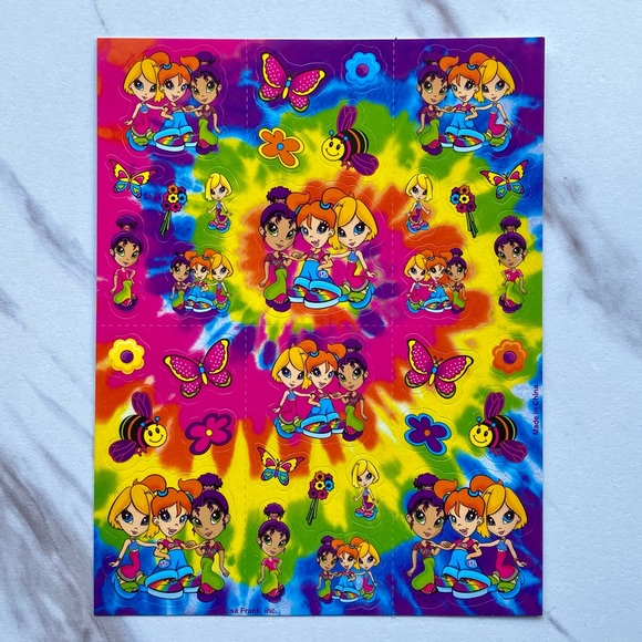 Lisa Frank | Office | Y2k Lisa Frank Fab Friends Tie Dye Complete ...